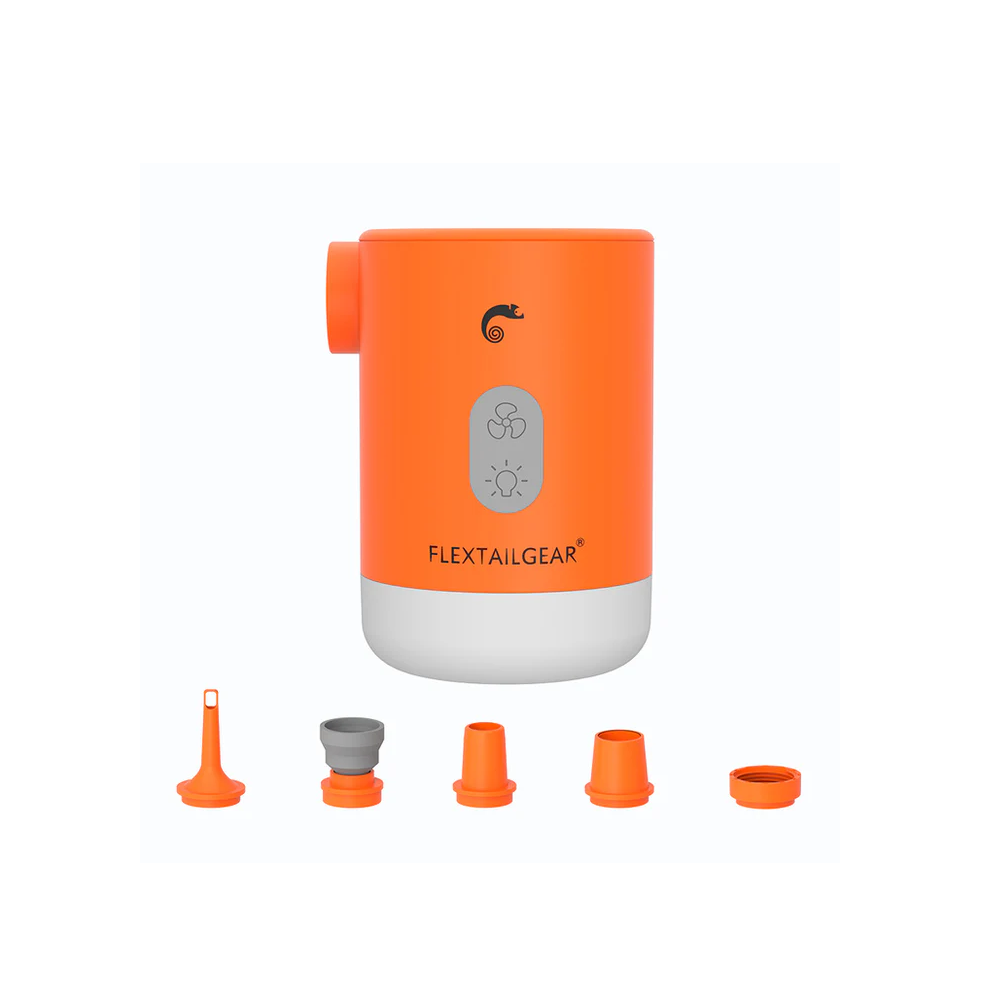 MAX PUMP 2 PRO – Krachtige 4-in-1 Draagbare Luchtpomp, Zaklamp & Power ...